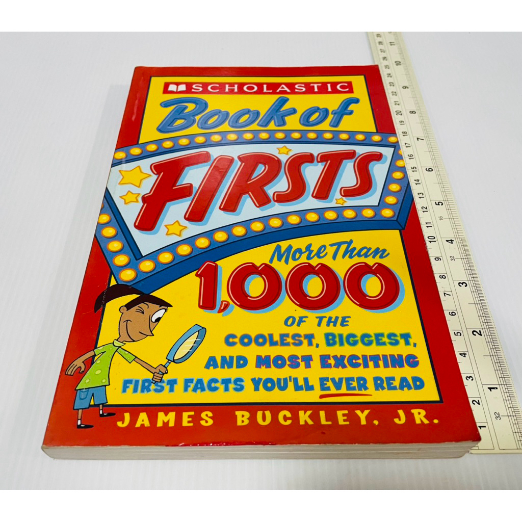 มือสอง หนังสือแนวความรู้สำหรับเด็ก Scholastic Book of Firsts 160 บาท ...