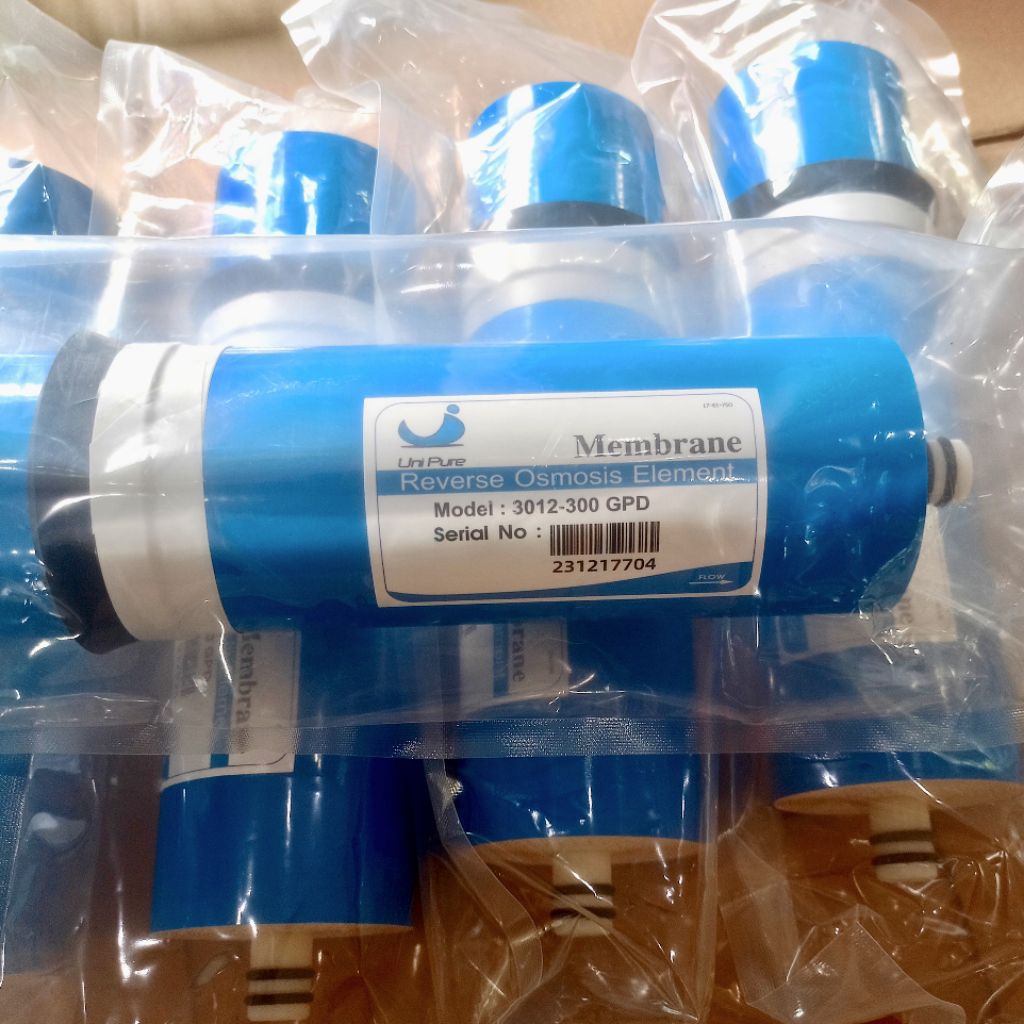 ไส้น้ำดื่มกรองเมมเบรน RO (Reverse Osmosis Membrane) 300:GPD ยี่ห้อ Uni ...