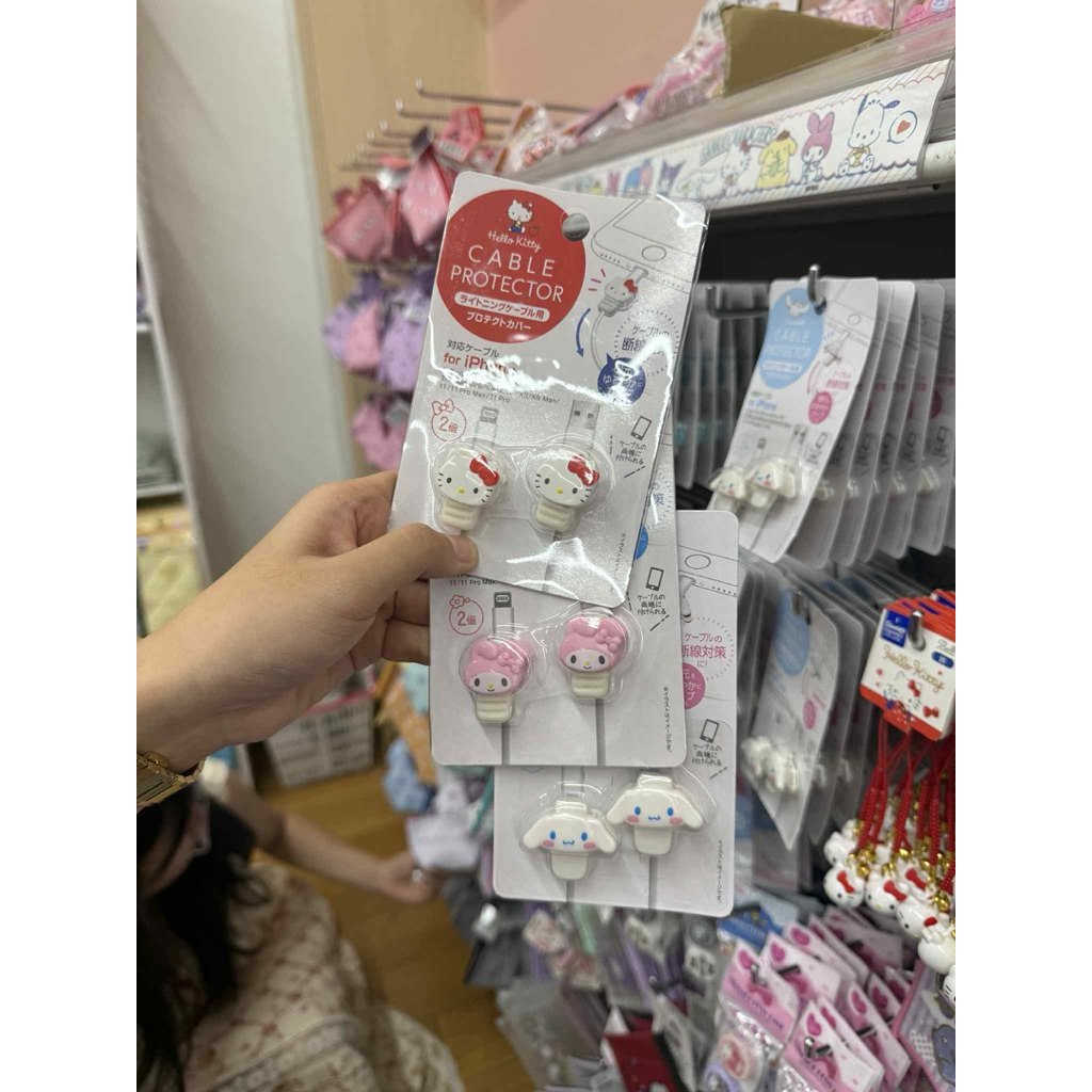cable protector sanrio ตัวถนอมสายชาร์จของแท้💯🇯🇵 | Shopee Thailand