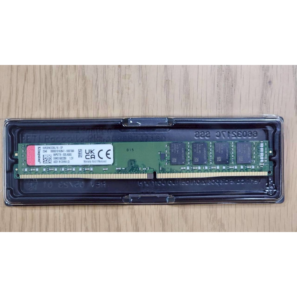 Kingston RAM DDR4 16G/3200MHZ U-DIMM(KVR32N22D8/16-SP) | Shopee Thailand