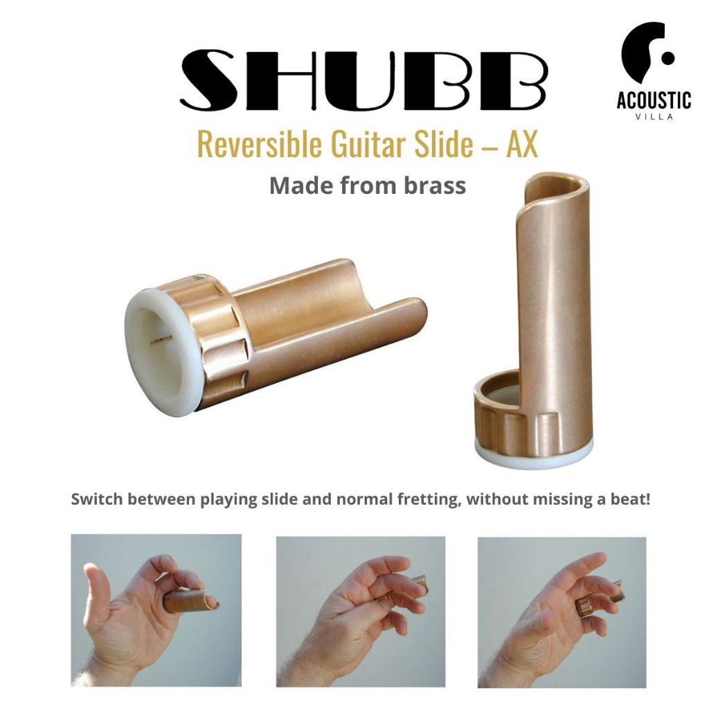 สไลด์กีตาร์ Shubb Reversible Guitar Slide – AX | Shopee Thailand