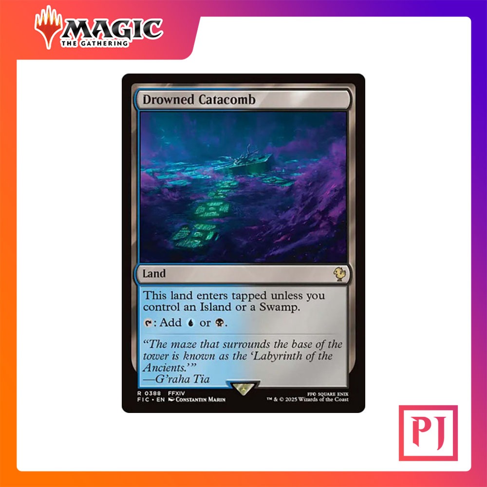[MTG] Drowned Catacomb [FIC] [LAND] [RARE] [NORMAL] [ENG] (การ์ดเมจิค ...