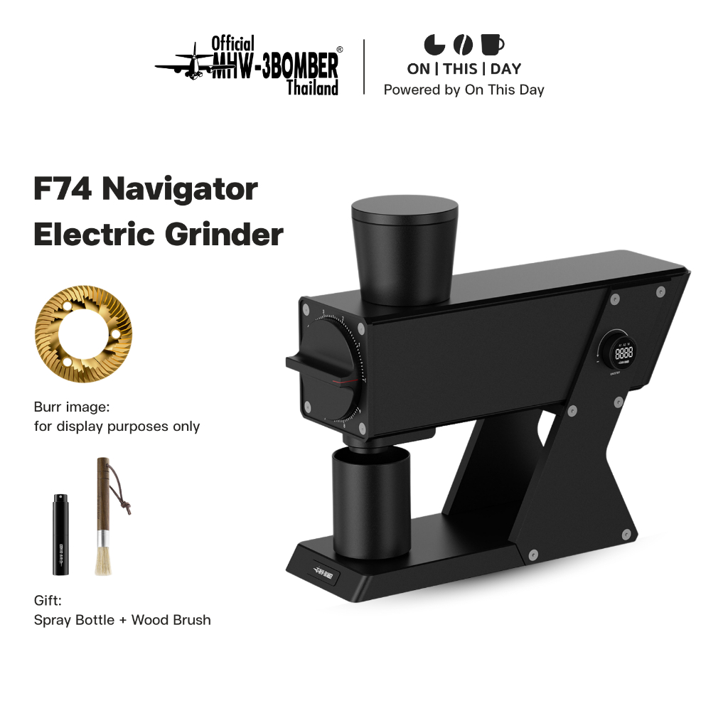 MHW-3BOMBER F74 Navigator Electric Coffee Grinder เครื่องบดกาแฟไฟฟ้า ...