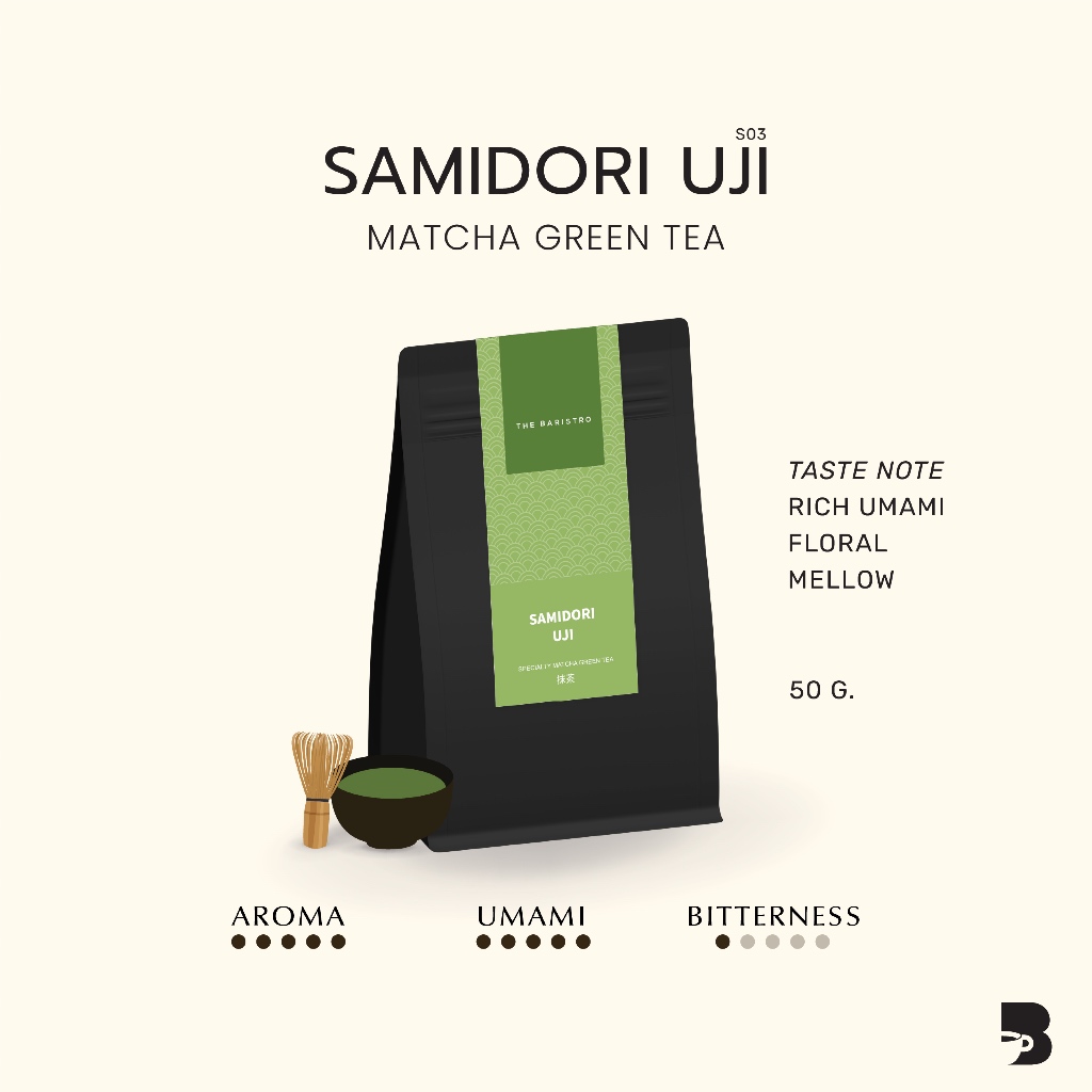 ผงมัทฉะพรีเมียม 100% - Samidori Uji Matcha Green Tea Powder | Shopee ...