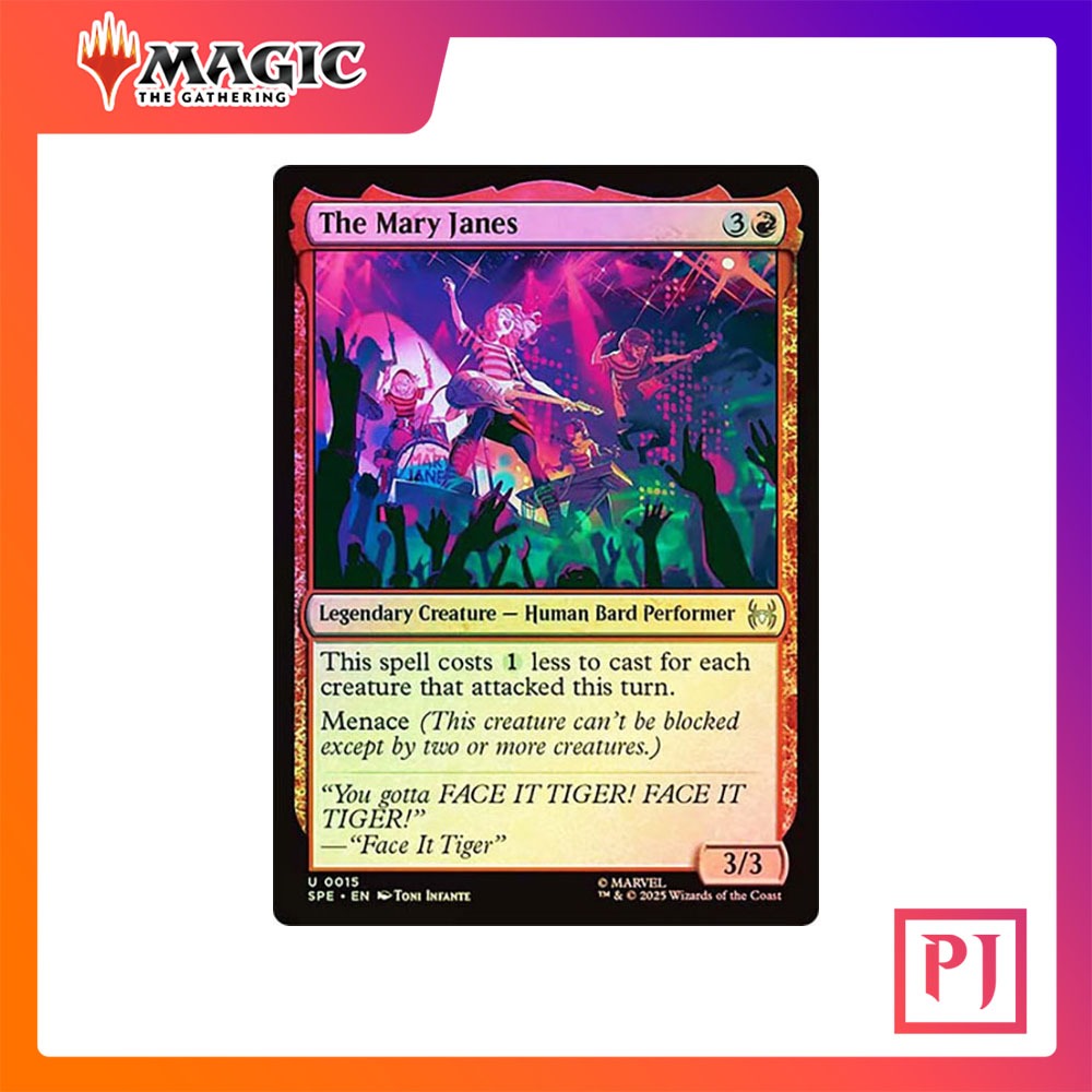 [MTG] The Mary Janes [SPM] [RED] [UNCOM] [FOIL] [ENG] (การ์ดเมจิค ...