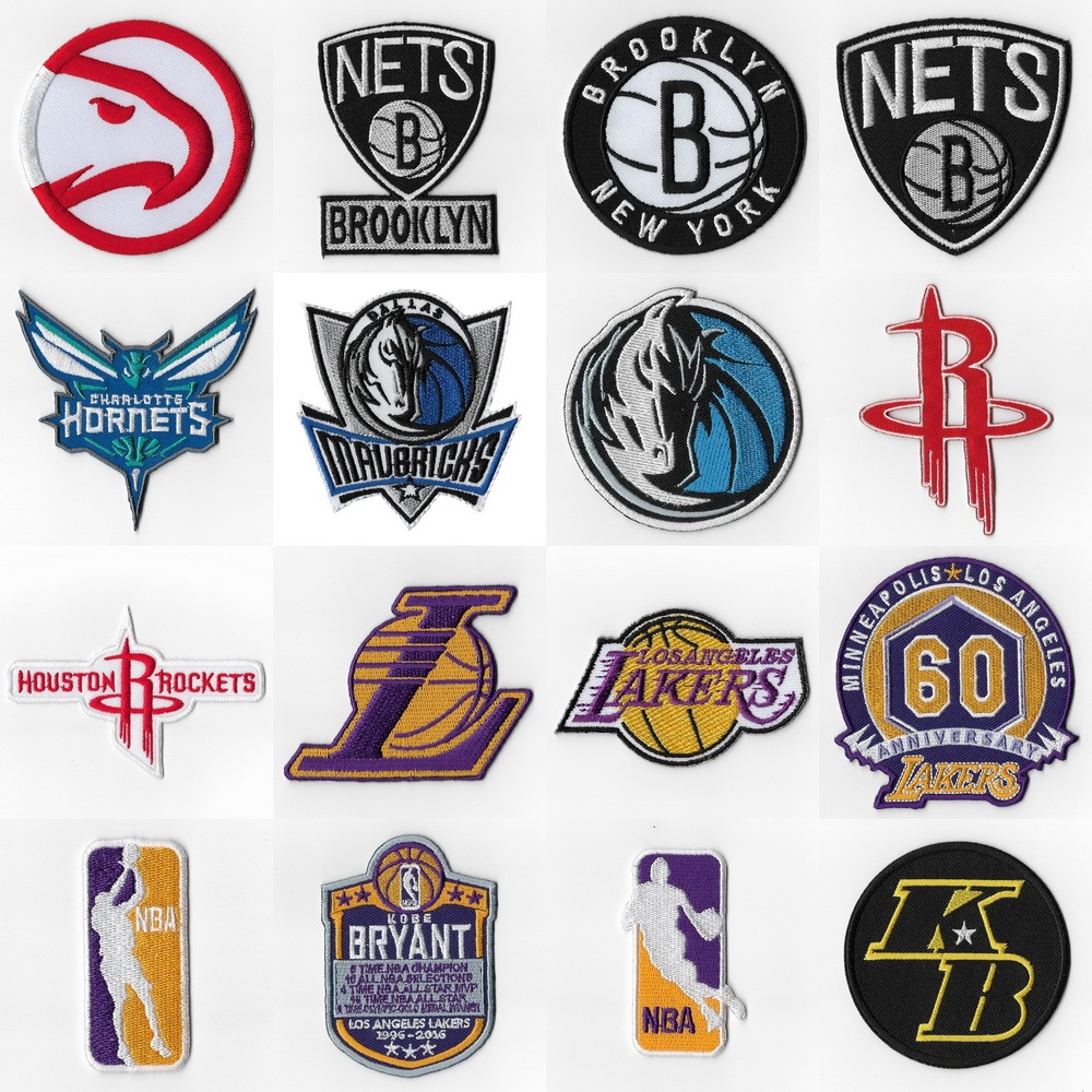 อาร์มติดเสื้อ ตัวรีดติดเสื้อ อาร์มรีดติดเสื้อ อาร์มปักบาสเกตบอล NBA ...