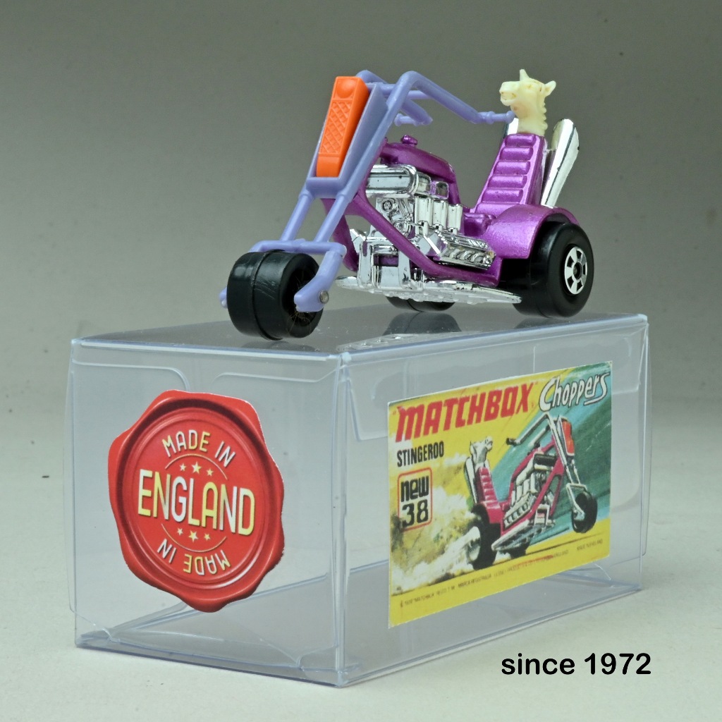 No.2558 โมเดลรถเหล็ก Matchbox Superfast Wheels No.38 Stinggeroo Chopper ...