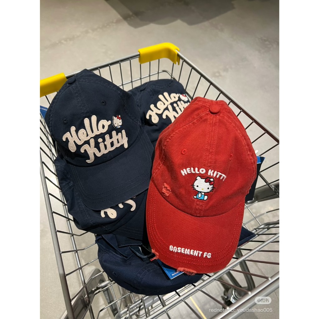หมวก w management คอลเลคชั่น kitty ของแท้ | Shopee Thailand