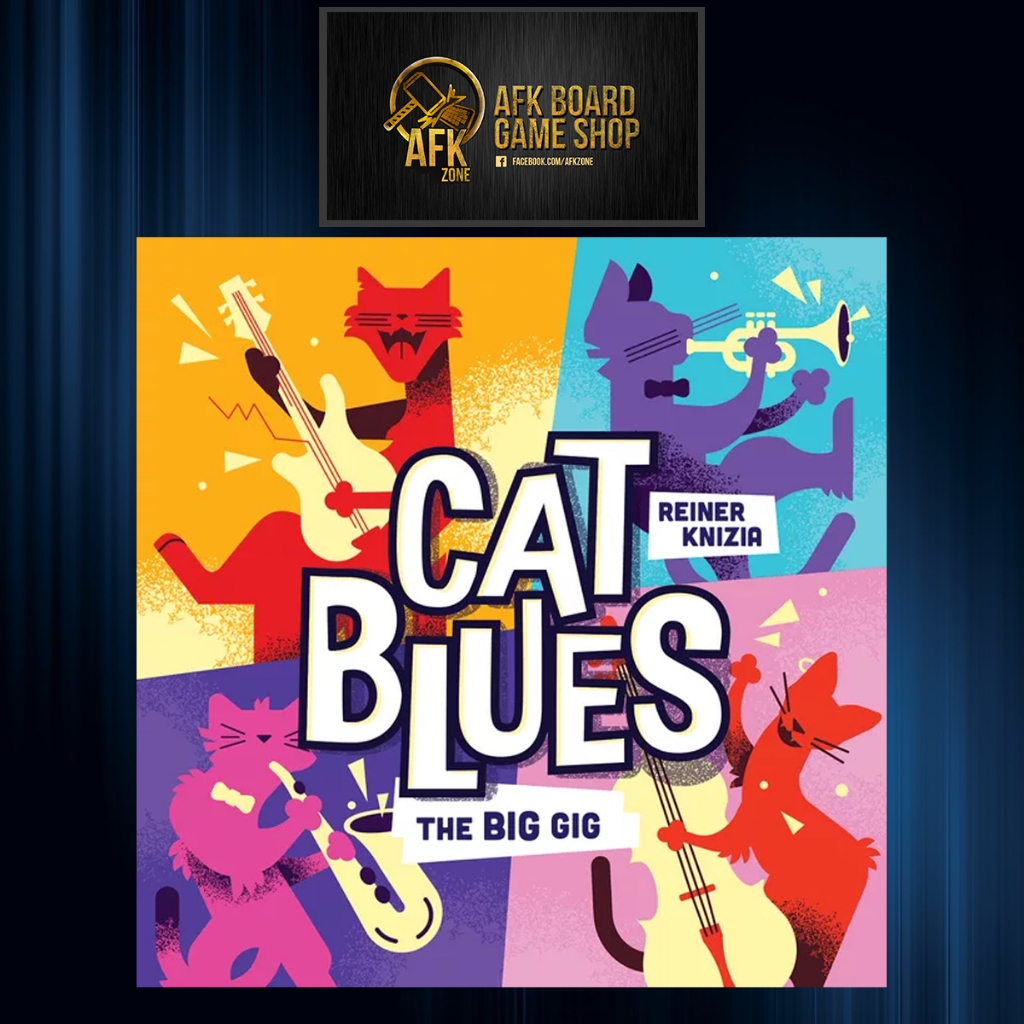 Cat Blues the Big Gig ENG Edition - Board Game - บอร์ดเกม | Shopee Thailand