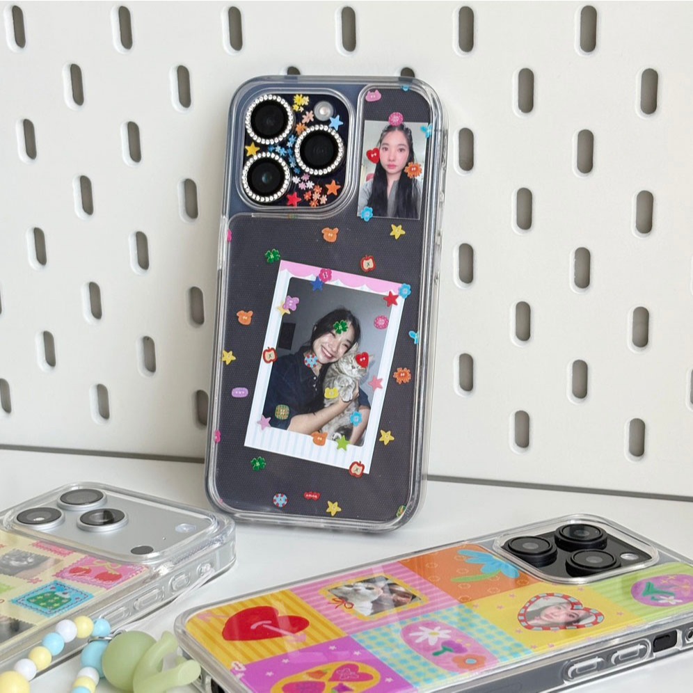 *ลอกพลาสติกด้านบนก่อนใช้งาน*amuse stuff-Dear Moment Case’ — เคสใสใส่รูป ...