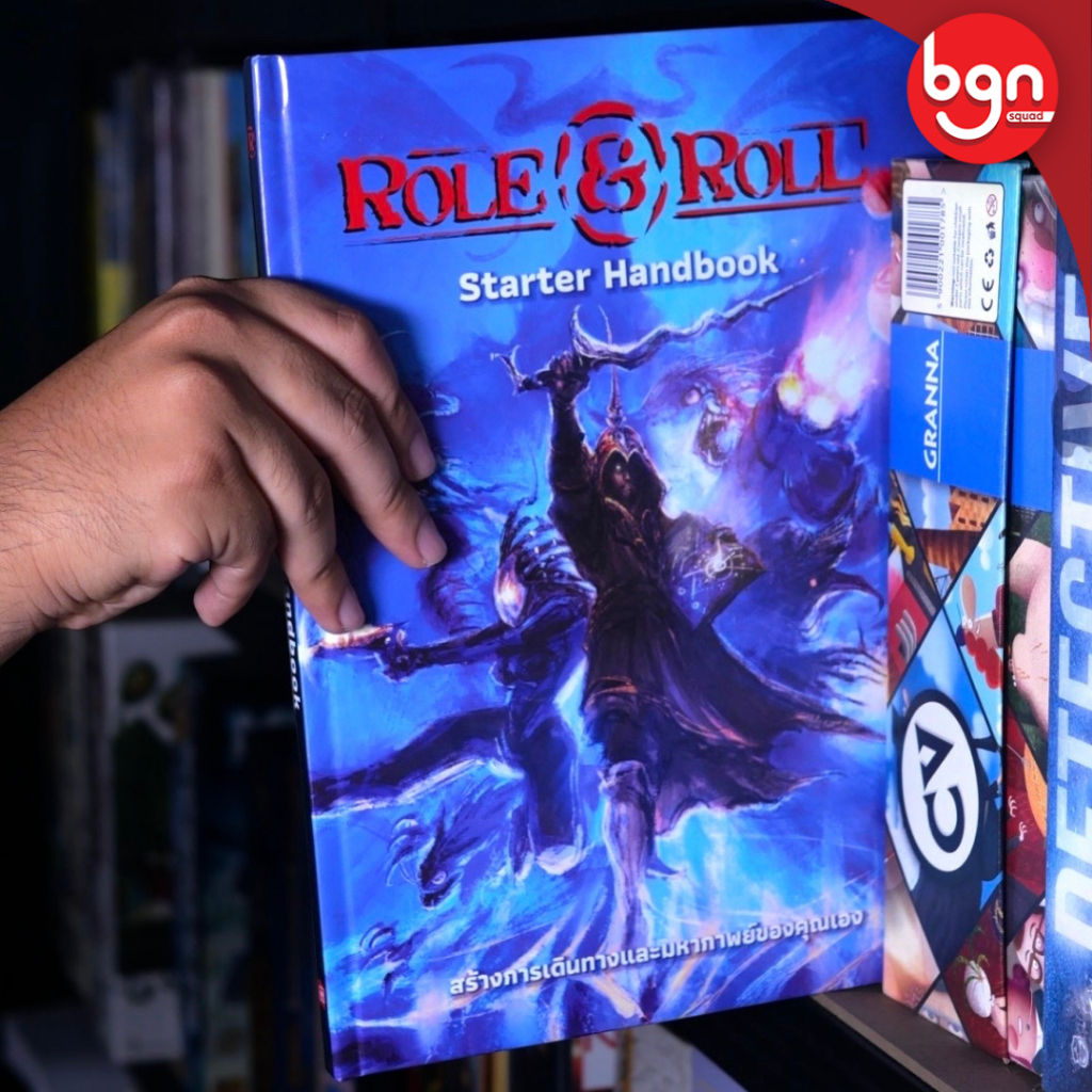 Role & Roll Starter Handbook หนังสือคู่มือการเล่น TRPG เล่มแรกของไทย ...