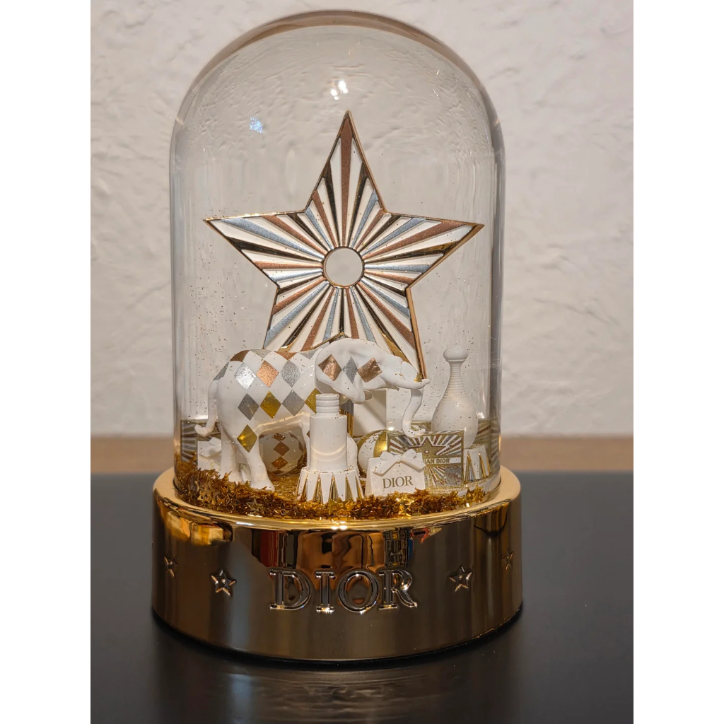 DIOR 2025 Platinum Holiday "Circus Of Dreams" Snow Globe VIP GIFT ...