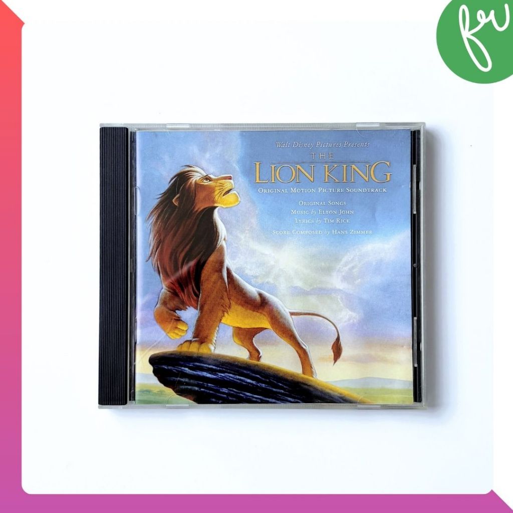 แผ่น CD แท้ เพลงสากล The Lion King (US) Walt Disney / Hans Zimmer ...