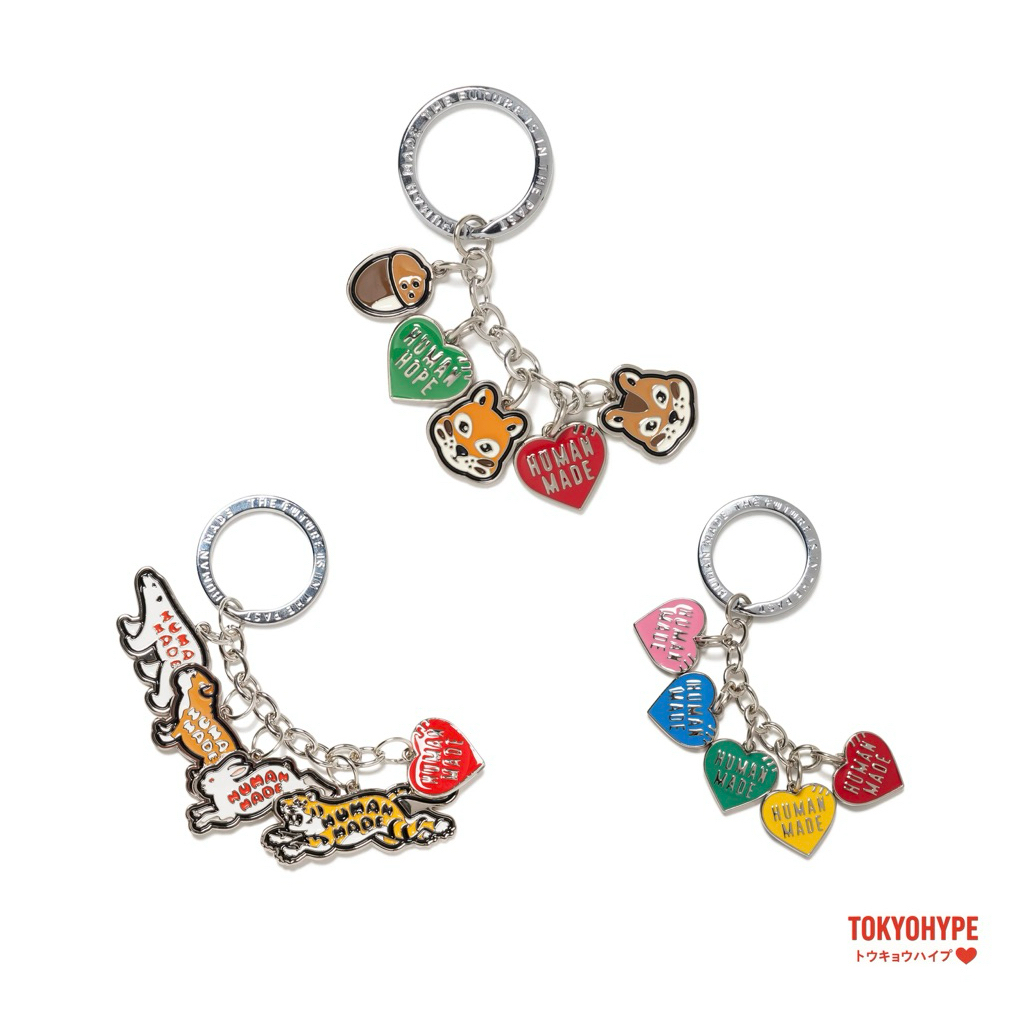 พร้อมส่ง พวงกุญแจ HUMAN MADE Human Hope , Animal Key Charm Key Chain ...