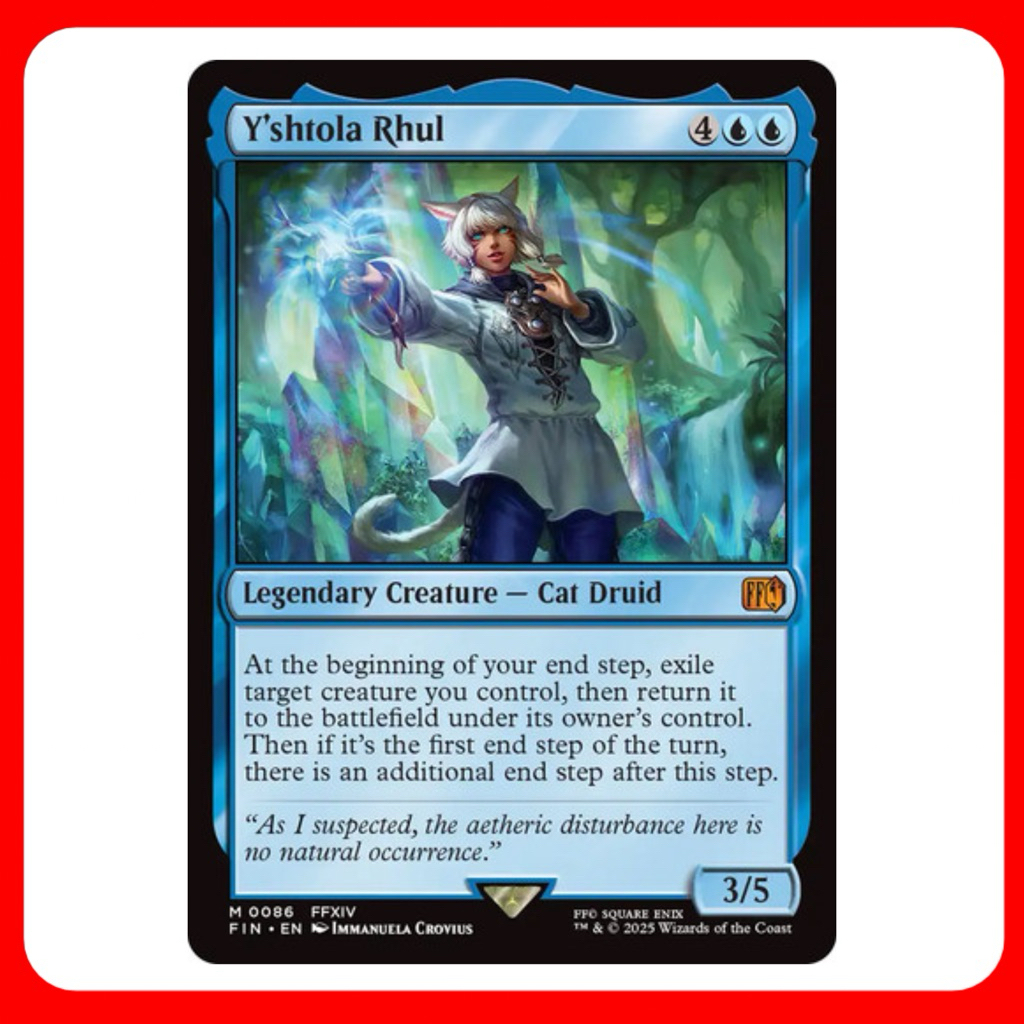 [MTG] Y'shtola Rhul [FIN] [BLUE] [MYTHIC] [NORMAL] [ENG] (การ์ดเมจิค ...
