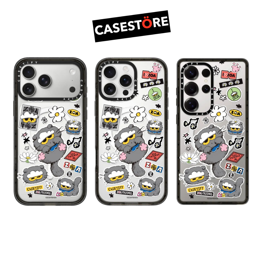 [🎤พร้อมส่ง🌟] CASETiFY | ZO&FRIENDS - ZOA Sticker Case #ของแท้ #For ...