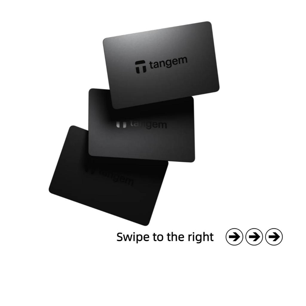 Tangem Three Piece Hardware Wallet: With exclusive security software ...
