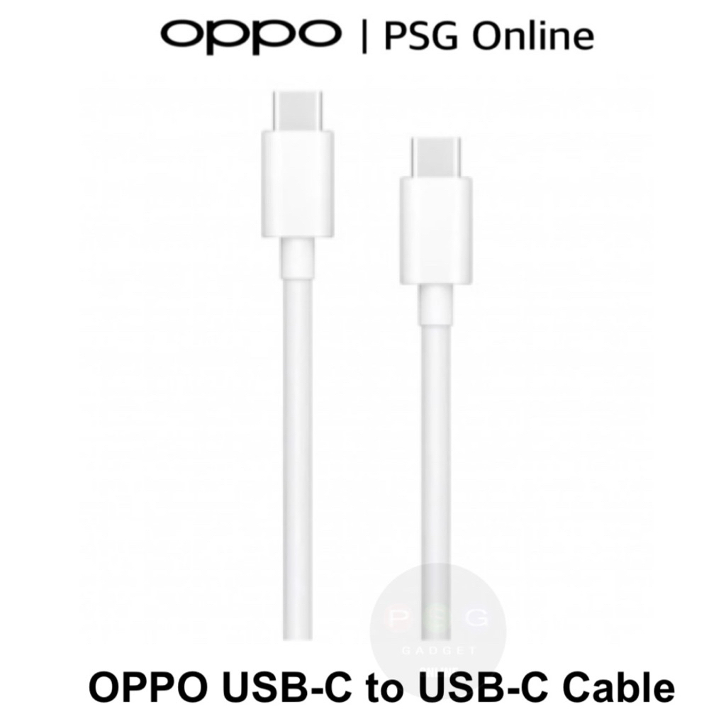สายชาร์จ OPPO USB-C to USB-C oppo usb-c to usb-c cable ประกันศูนย์ oppo ...