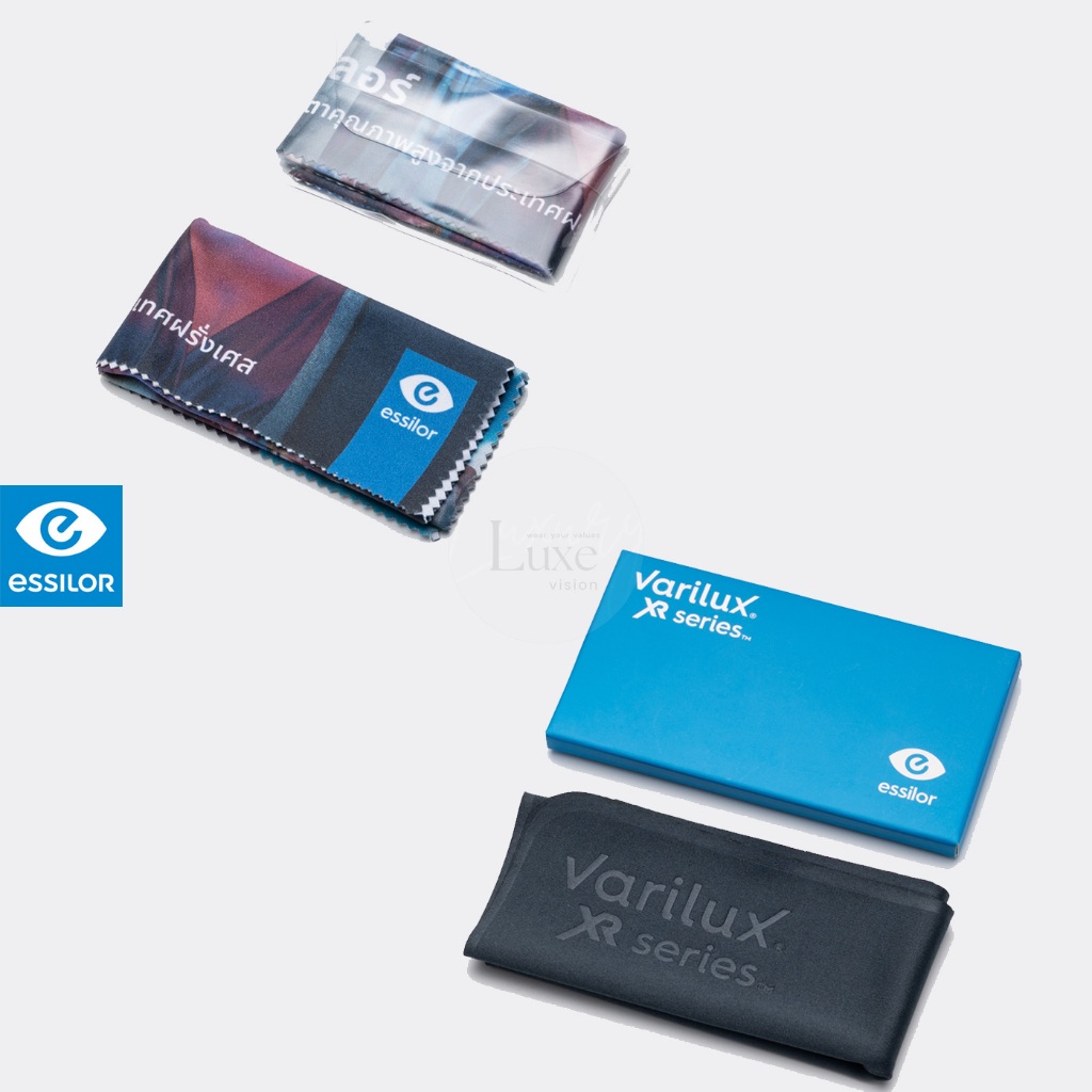 ผ้าเช็ดแว่น Essilor รุ่นคลาสสิก และ Xr Series ไมโครไฟเบอร์ คุณภาพส่งตรง ...