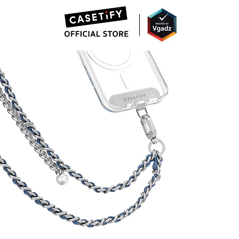 Casetify สายคล้อง รุ่น Denim Cross-body Chain | Shopee Thailand