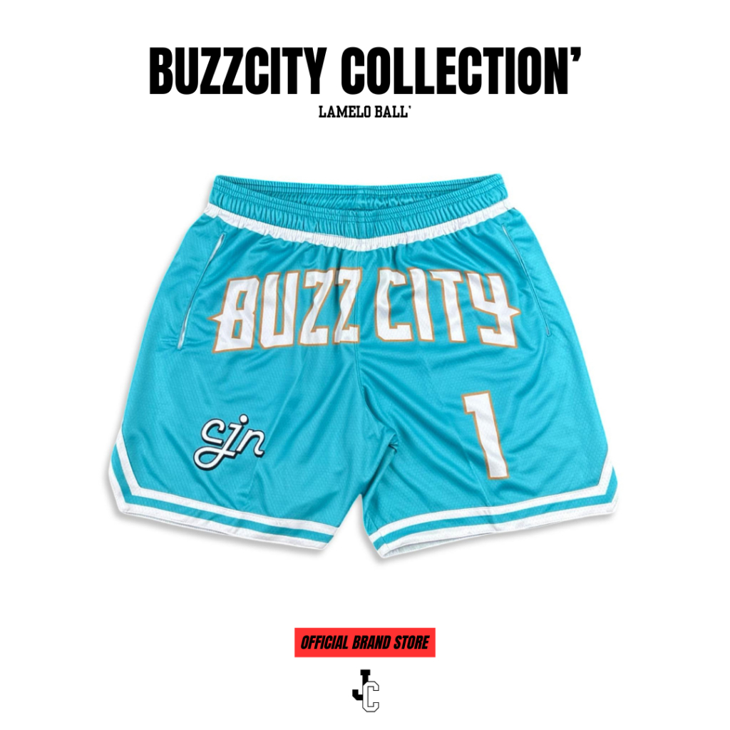JcooN’ Lamelo Ball BuzzCity Collection Basketball Shorts กางเกงบาสขา ...