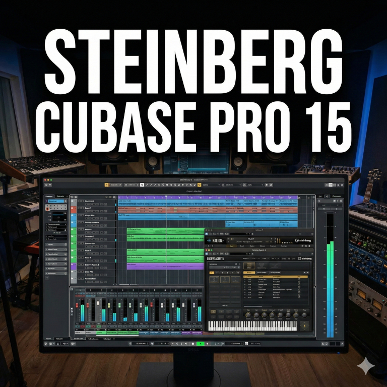 Steinberg Cubase Pro 15.0.6 โปรแกรมทำเพลง บันทึกเสียง ครบวงจร(ส่งUSB ...