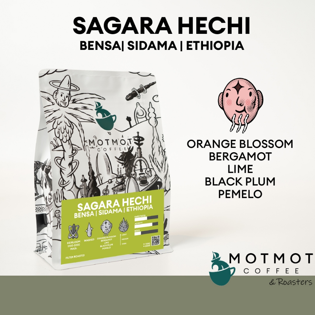 Ethiopia Sidama Bensa Sagara Hechi Washed G1 Washed | เมล็ดกาแฟคั่ว ...