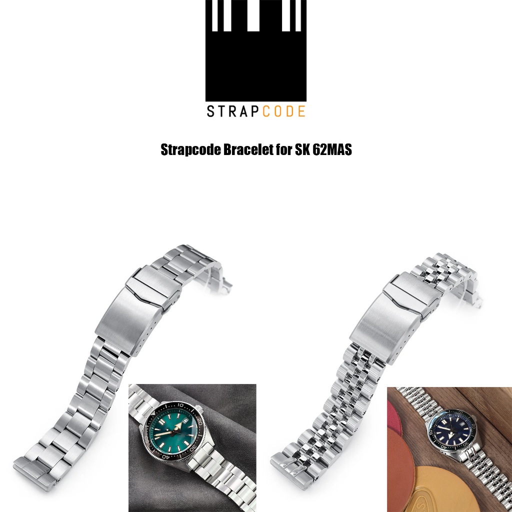 สายนาฬิกาแบบเหล็ก รุ่น Strapcode Bracelet for SK 62MAS | Shopee Thailand