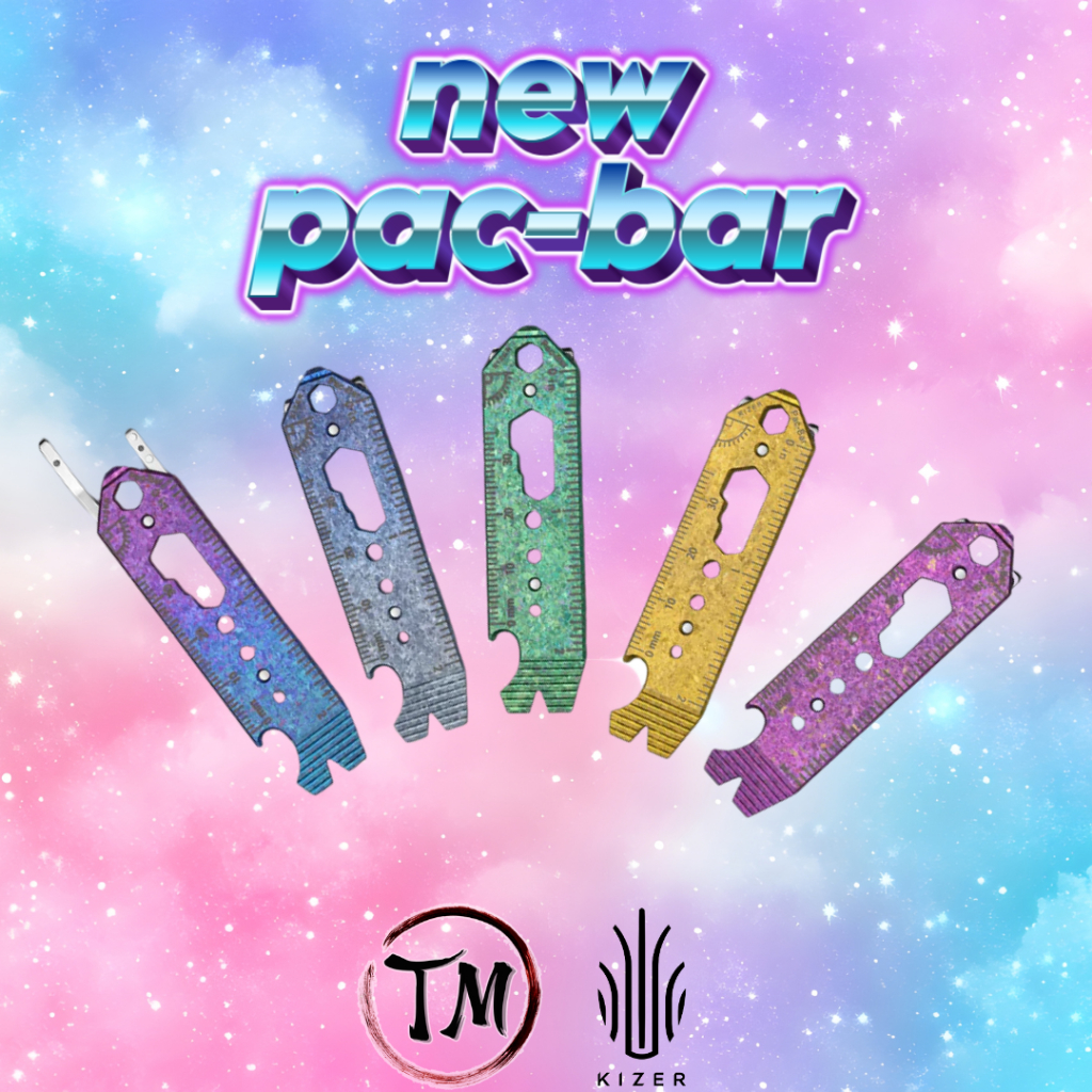 Kizer Pac-Bar มัลติทูล EDC สีใหม่ ขนาดกะทัดรัดและใช้งานได้หลากหลาย ...