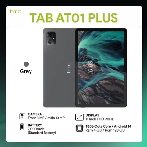 HTC AT01 Plus (4/128GB) แท็บเล็ตหน้าจอ 11 นิ้ว FullHD+ แบต7,000mAh ...