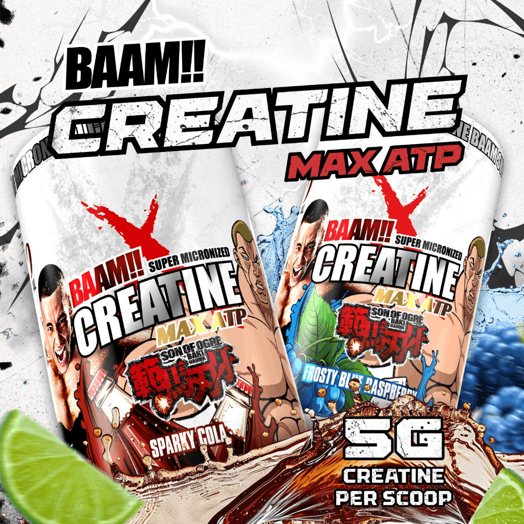 BAAM MICRONIZED CREATINE MONOHYDRATE MAX ATP 5000 (600g) ครีเอทีนดูดซึม ...