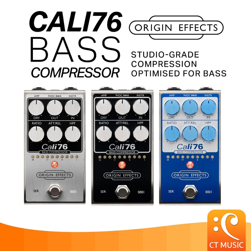 Origin Effects Cali76 Bass Compressor Bass Effect เอฟเฟคเบส Cali 76 ...