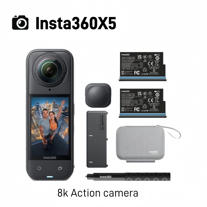 【พร้อมส่ง】Insta360 X5 8K Pocket 360 Action Camera | Shopee Thailand