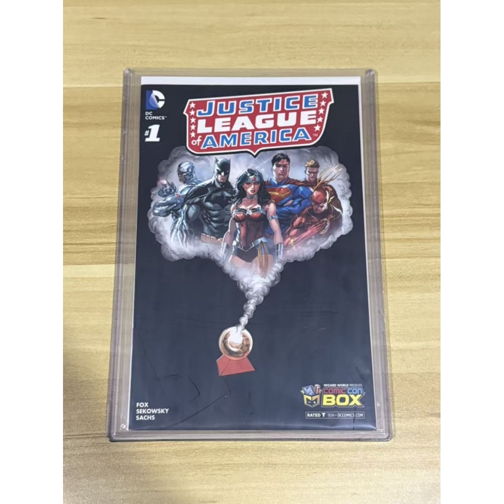 Justice League of America #1 – Wizard World Comic Con Box Exclusive ...