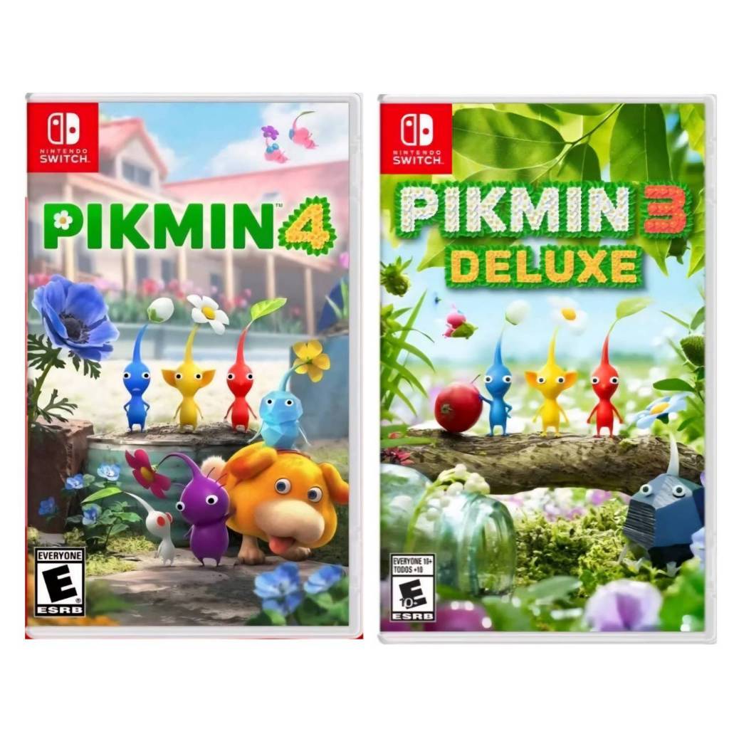 (มีส่งด่วน) Nintendo switch Pikmin 3 และ Pikmin 4 ของแท้ มือหนึ่ง พร้อม ...