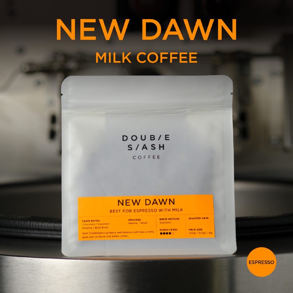 NEW DAWN Blend : Medium Dark Roast : Best for Milk Coffee // DOUBLE ...
