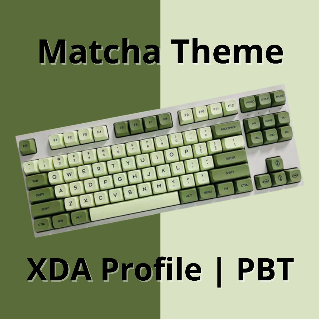 คีย์แคป Matcha Theme | ไทย-อังกฤษ | PBT | XDA Profile | พร้อมส่งจากไทย ...