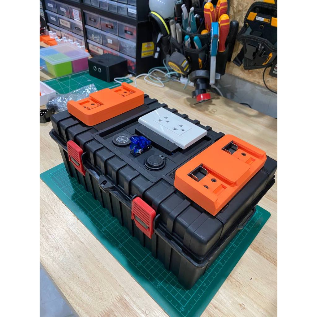 ฐานใส่แบตเตอรี่ Osuka Masaru 20V | Battery Base พิมพ์ 3D ABS+ แข็งแรง ...