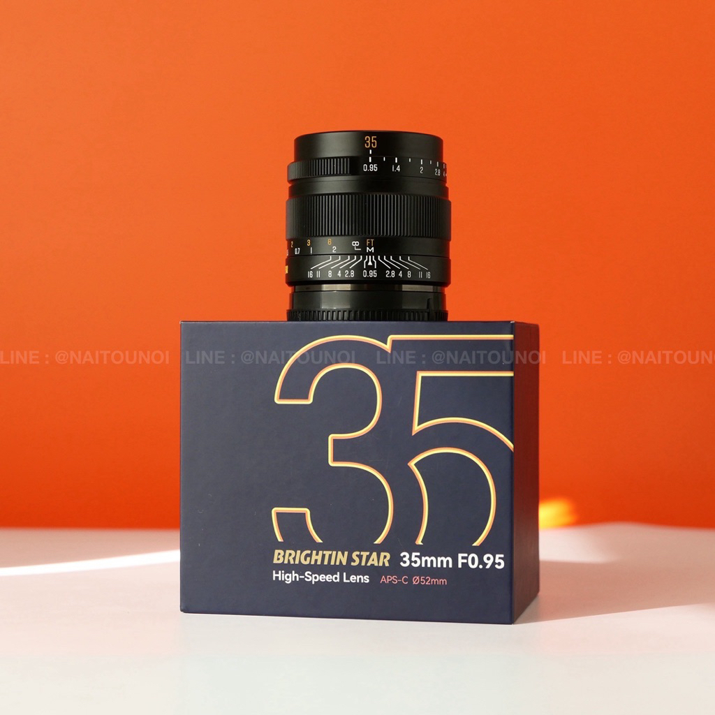 ‼️พร้อมส่ง‼️Brightin Star 35mm F0.95 APS-C เลนส์กล้องมิเรอร์เลส รูรับ ...