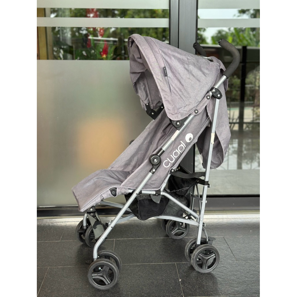 รถเข็นก้านร่มปรับนอนได้ Cuggl Cedar Deluxe Pushchair | Shopee Thailand
