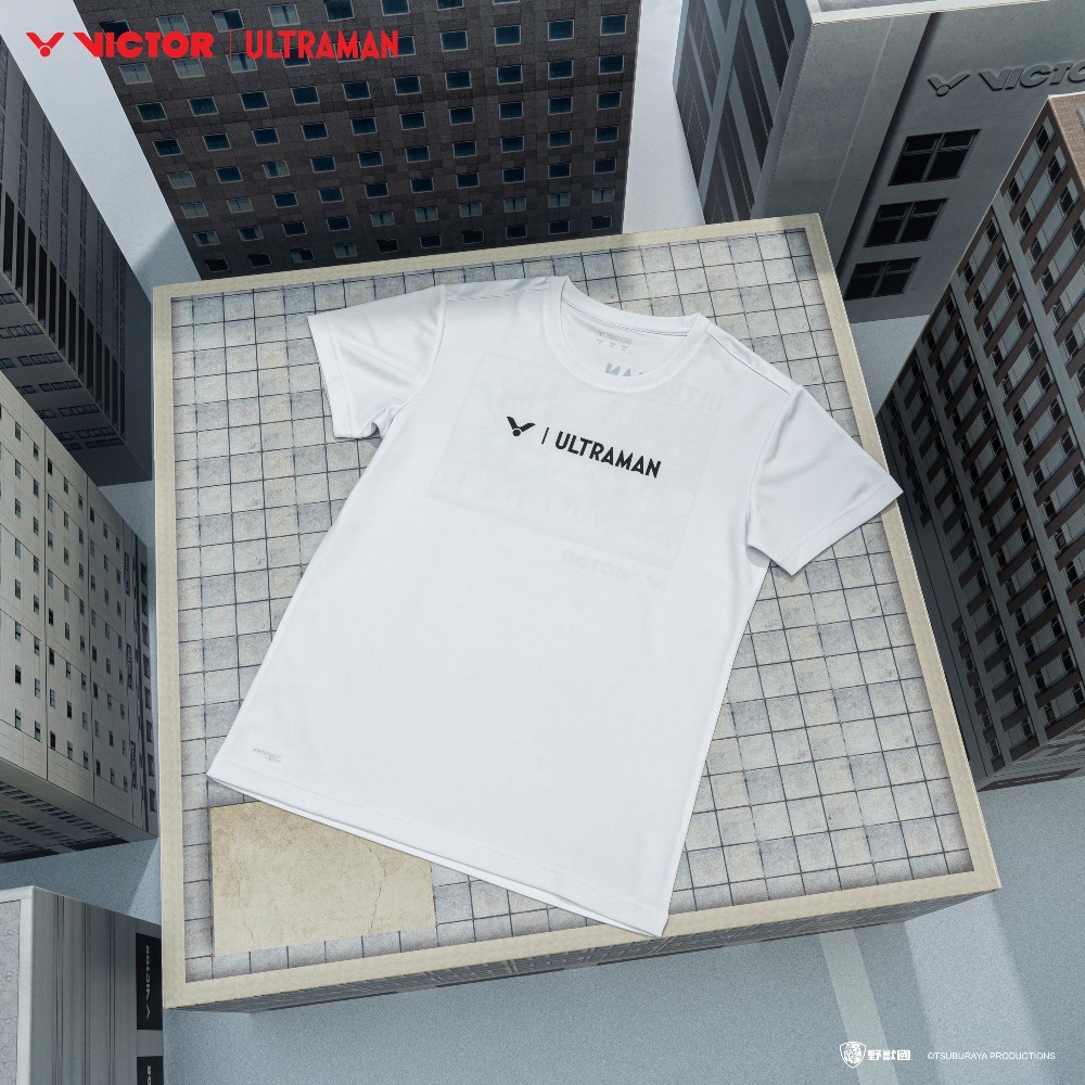 VICTOR x ULTRAMAN เสื้อกีฬาแบดมินตัน รุ่น T-501UTM | Shopee Thailand