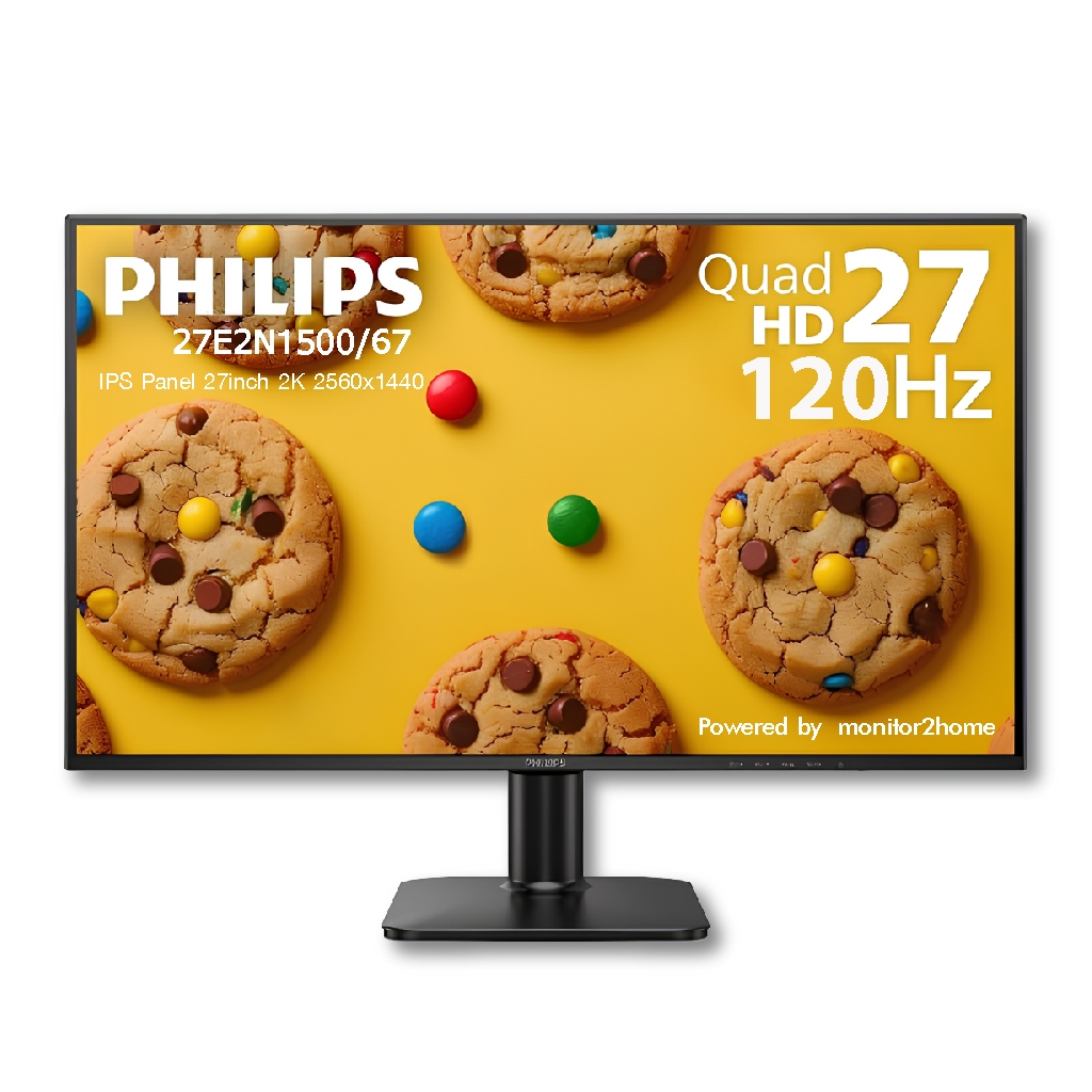 Philips 27E2N1500 27" 2K Quad HD Monitor - IPS 120Hz, 1ms MPRT ...