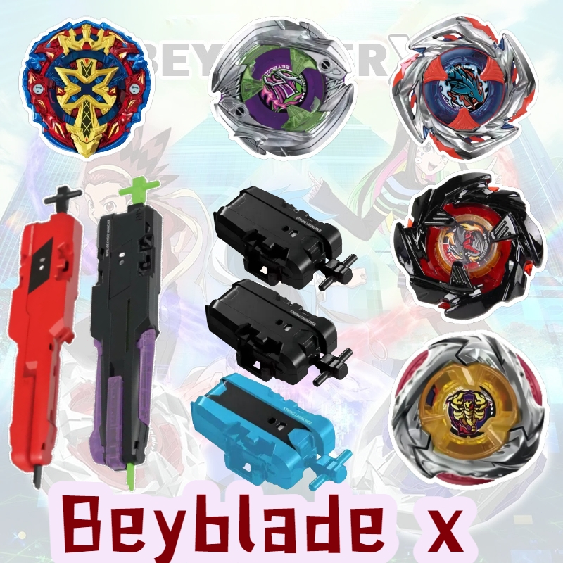 UX-09 Beyblade X Spinning Toy พร้อมชุด Launcher Metal Battle Fighting ...