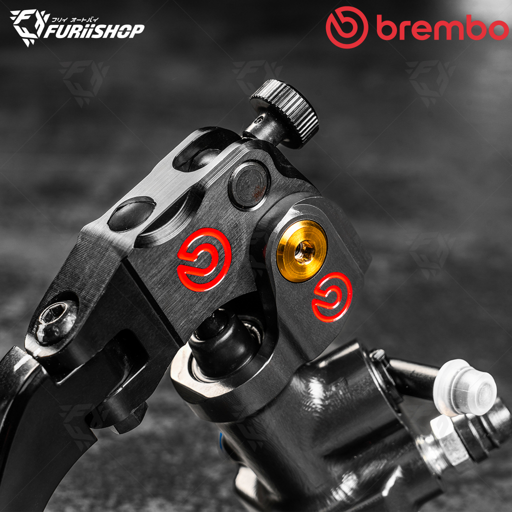 ปั๊มเบรคบน Brembo Rossi หมุดทอง 16x18 ซ้าย (Rossiหมุดเงิน เปลี่ยนหมุด ...
