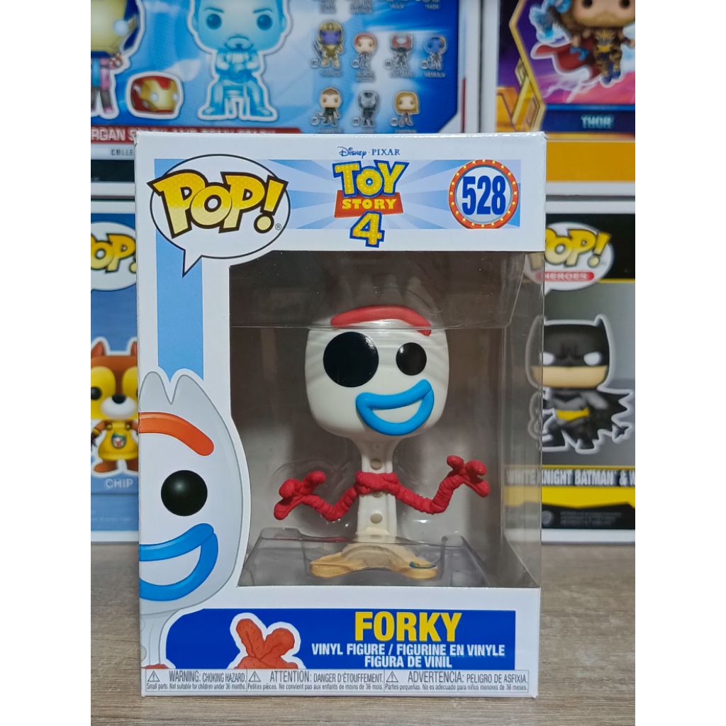 Funko Pop! : Toy Story 4 - Forky (Happy) [ กล่องสินค้า - 8/10 ...