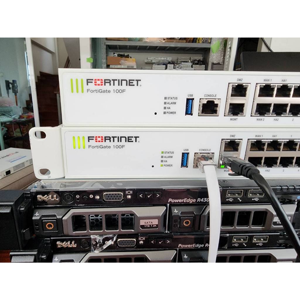 Fortinet Fortigate 100F Firewall ฟอร์ติเน็ต ฟอร์ติเกต FG-100F | Shopee ...