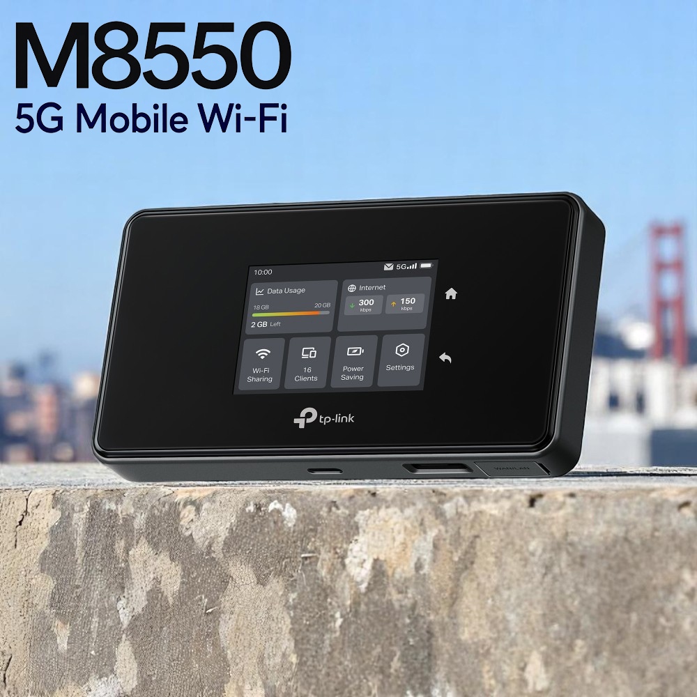 Pocket 5G WiFi M8550 by Tp-Link 5G Mobile Wi-Fi Superior 5G Download ...