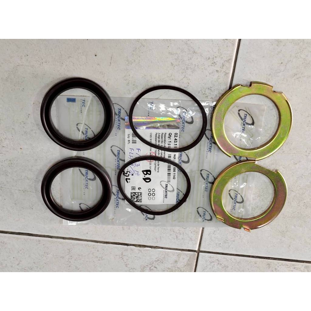 ยางดิสเบรค หน้า ชุดซ่อม เบรคหน้า Benz W123 W126 สำหรับเสื้อเบรค Bendix ...