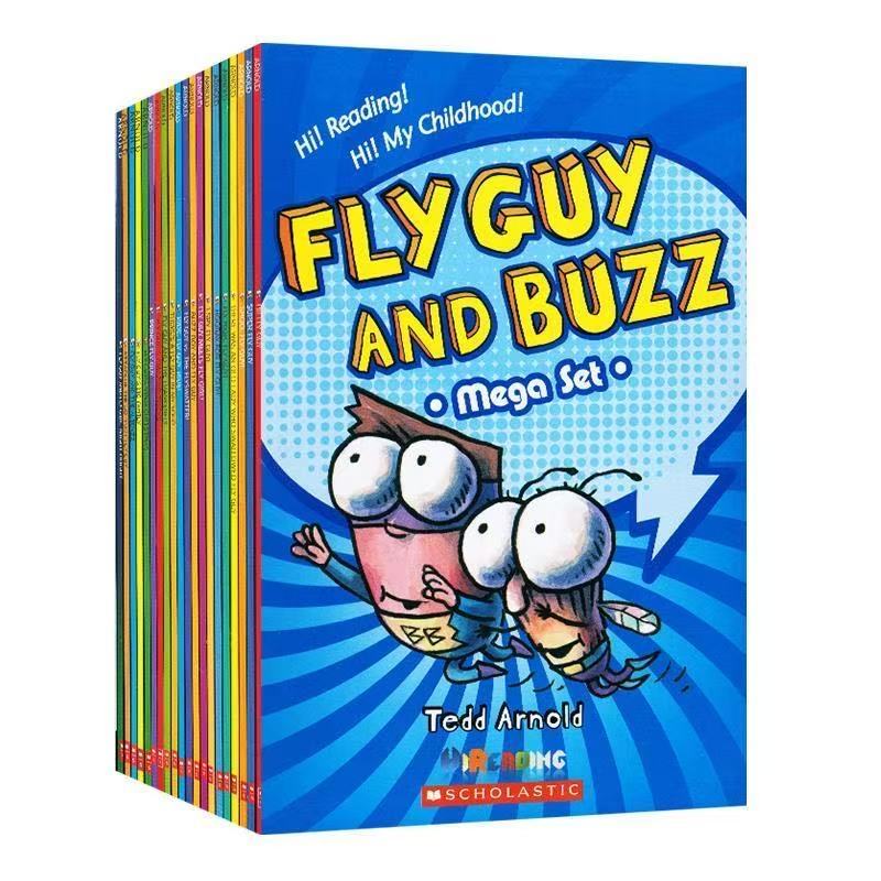 22 Books English Usborne Books The Fly Guy Series Fun Reading Story ...