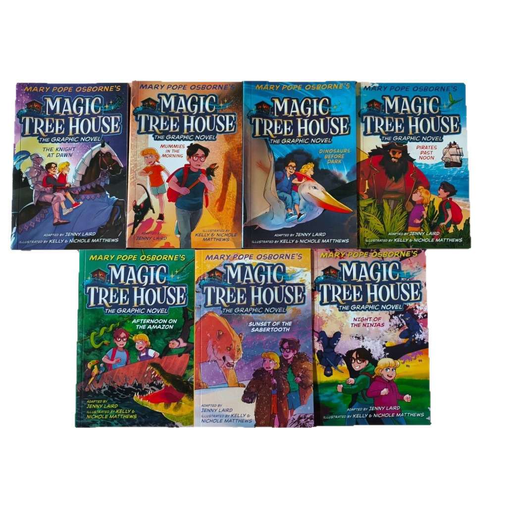 Magic Tree House – The Graphic Novel Series (by Mary Pope Osborne ...
